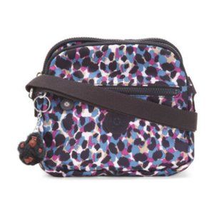 Kipling | Bags | Kipling Cara Nylon Geo Triple Compartment Crossbod ...